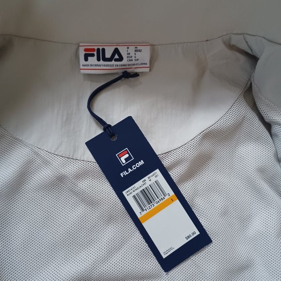Fila | Jackets & Coats | Fila Womens Rumi Gray Windebreaker | Poshmark